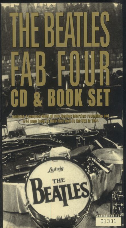 Beatles - Fab Four (cd & Book Set) (4CD) For Sale