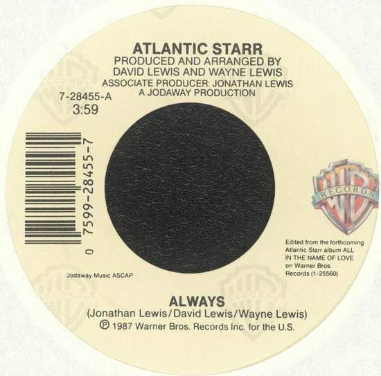 Atlantic Starr Always Vinyl Records and CDs For Sale | MusicStack