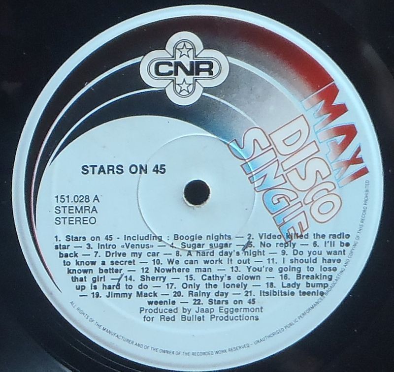 Stars On 45 Stars On 45 Vinyl Records and CDs For Sale | MusicStack