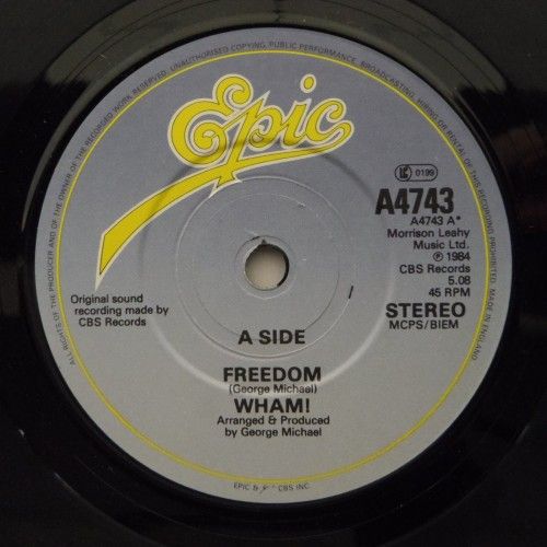 Wham Freedom Vinyl Records and CDs For Sale | MusicStack