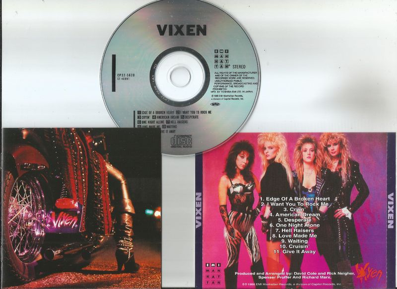 Vixen Vixen Vinyl Records and CDs For Sale | MusicStack