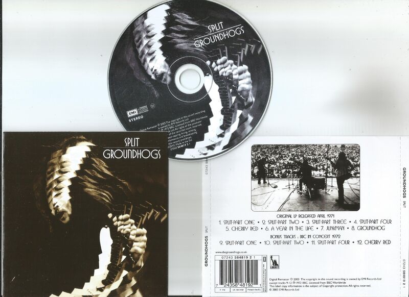Groundhogs Split Vinyl Records and CDs For Sale | MusicStack