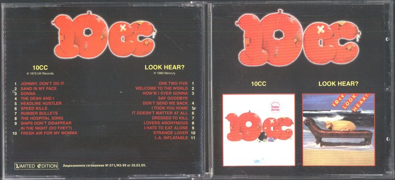 10cc 10cc Vinyl Records and CDs For Sale | MusicStack