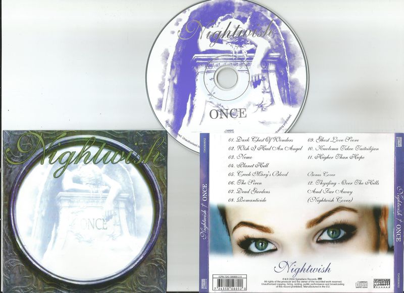 Nightwish Once Vinyl Records and CDs For Sale | MusicStack