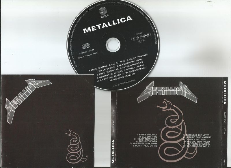 Metallica Metallica Vinyl Records and CDs For Sale | MusicStack