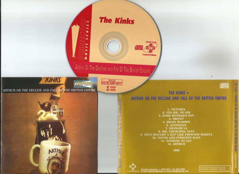 Kinks Arthur Vinyl Records and CDs For Sale | MusicStack