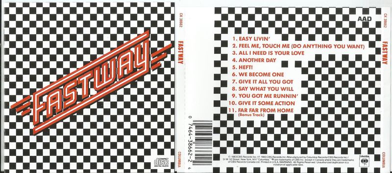 Fastway Fastway Vinyl Records and CDs For Sale | MusicStack