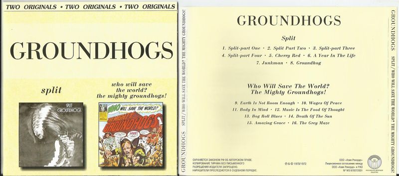 Groundhogs Split Vinyl Records and CDs For Sale | MusicStack