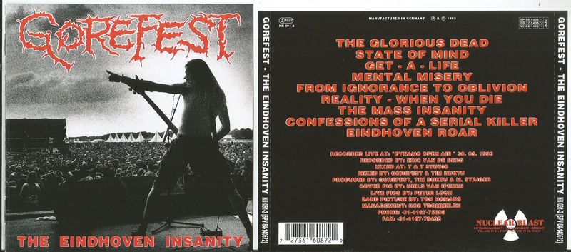 Gorefest Vinyl Records and CDs For Sale | MusicStack