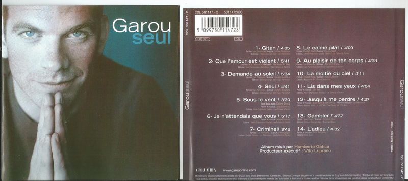 Garou Seul Vinyl Records and CDs For Sale | MusicStack