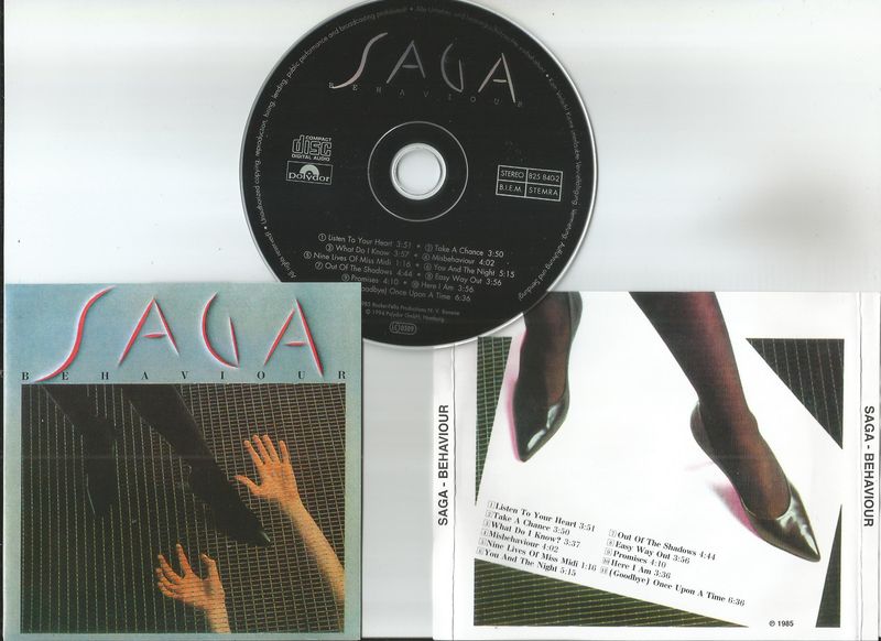 Saga Behaviour Vinyl Records and CDs For Sale | MusicStack