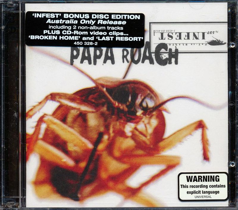 Papa Roach Infest Vinyl Records and CDs For Sale | MusicStack