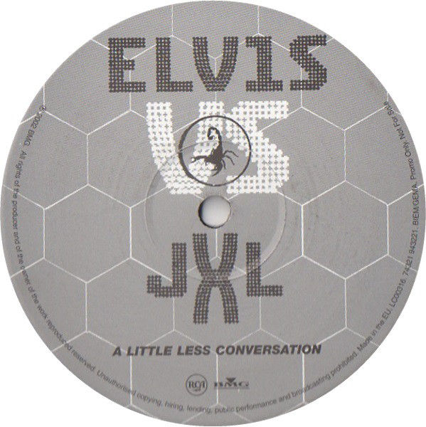 Elvis Presley A Little Less Conversation Vinyl Records and CDs For Sale ...